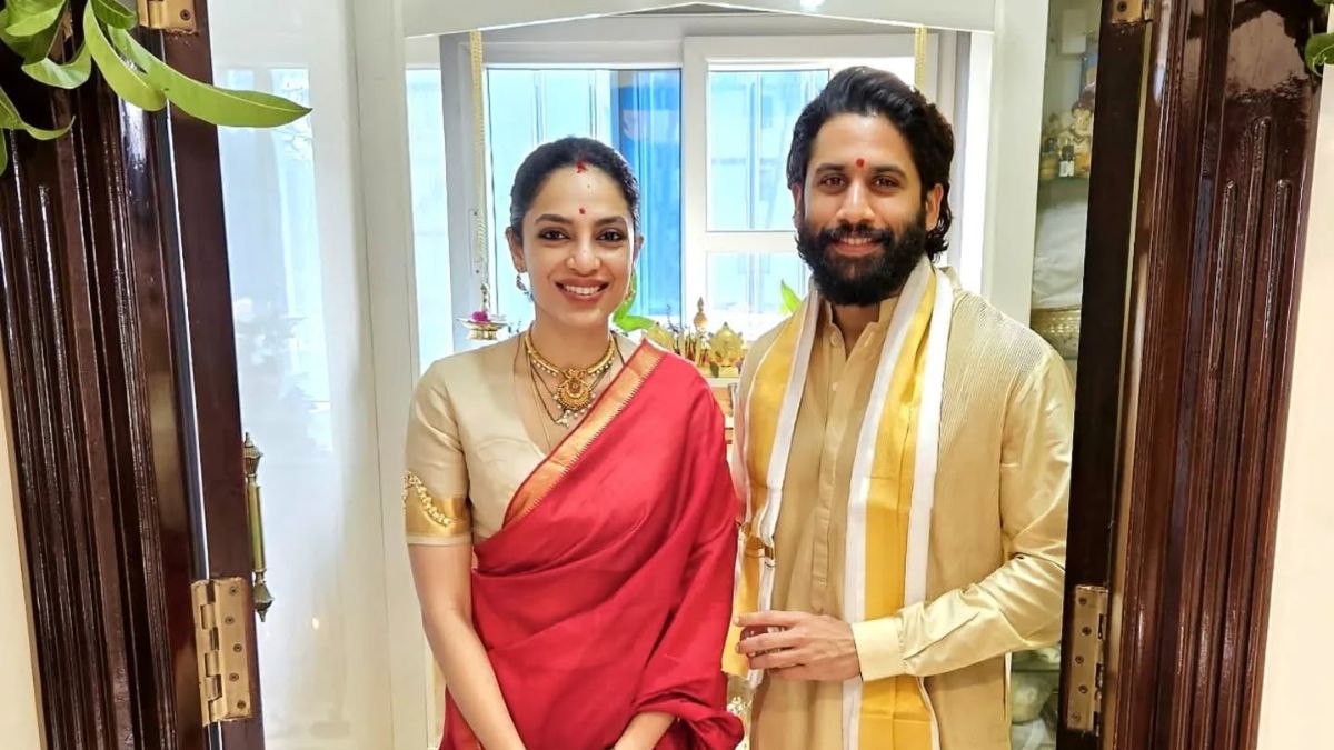 Sobhita Dhulipala And Naga Chaitanya’s Photo From Akhil Akkineni’s Reception Goes Viral; Actress ...