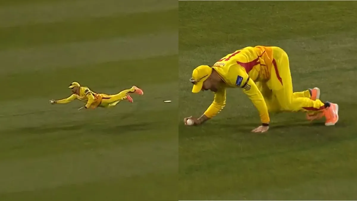 Faf du Plessis Defies Age At 40 With Superman-like Diving Catch During ...