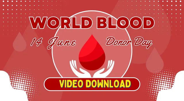 Inspiring World Blood Donor Day 2025 Video Status: Spread Awareness ...