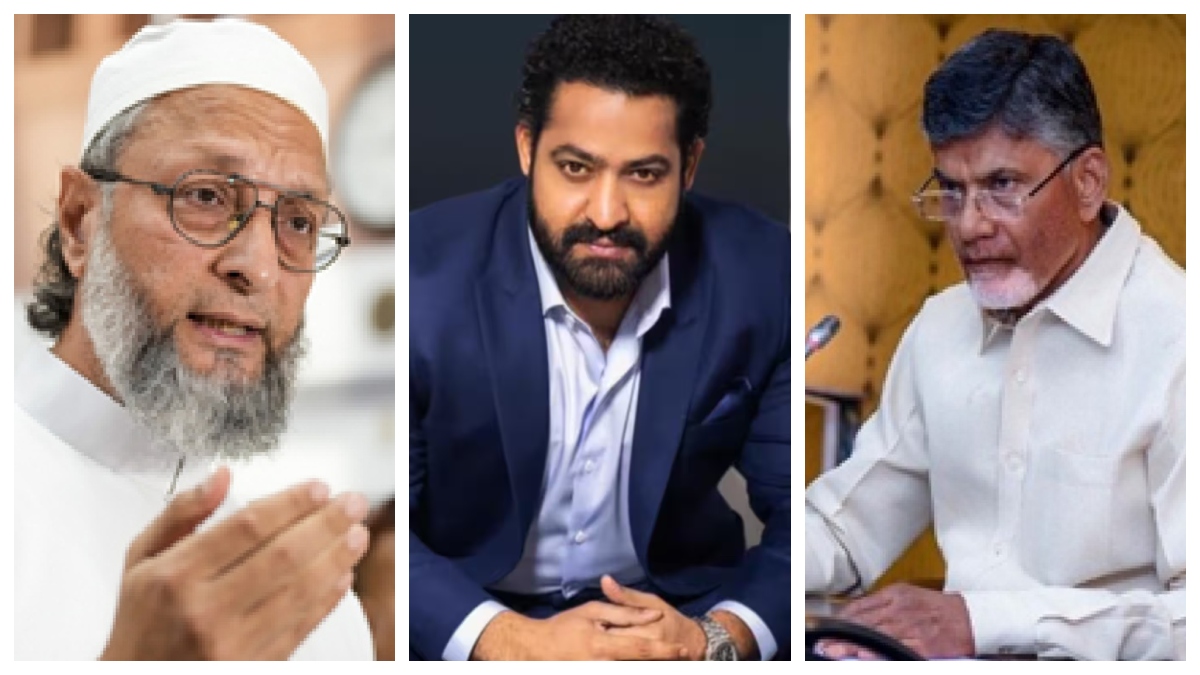 Owaisi's Junior NTR Jibe At Chandrababu Naidu Over His Successor, Check What He Said About Nara ...