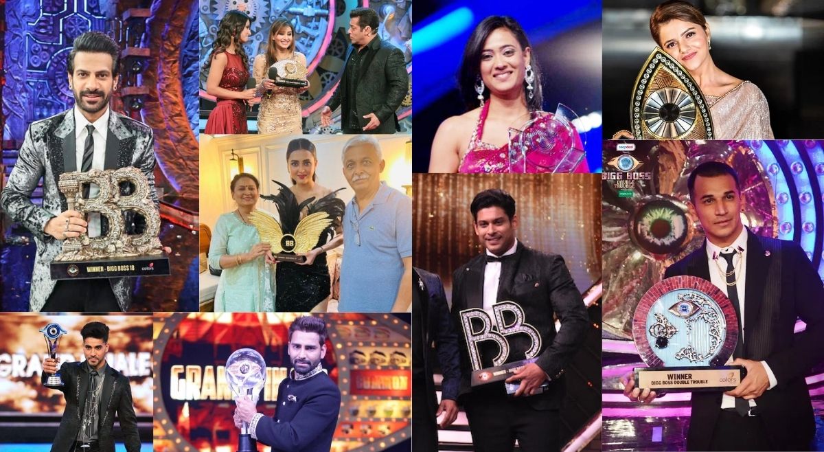 Complete List Of Bigg Boss Winners And Runners Up Of All Seasons ...