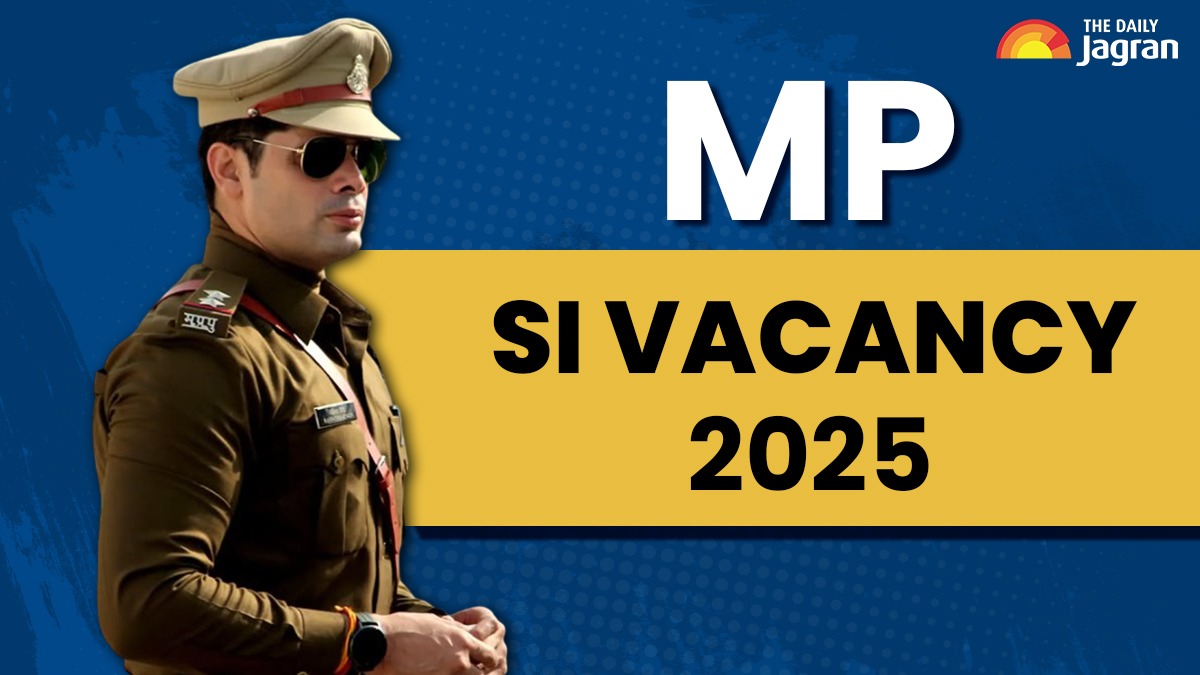 MP SI Vacancy 2025: Registration Start From Today For Sub-Inspector ...