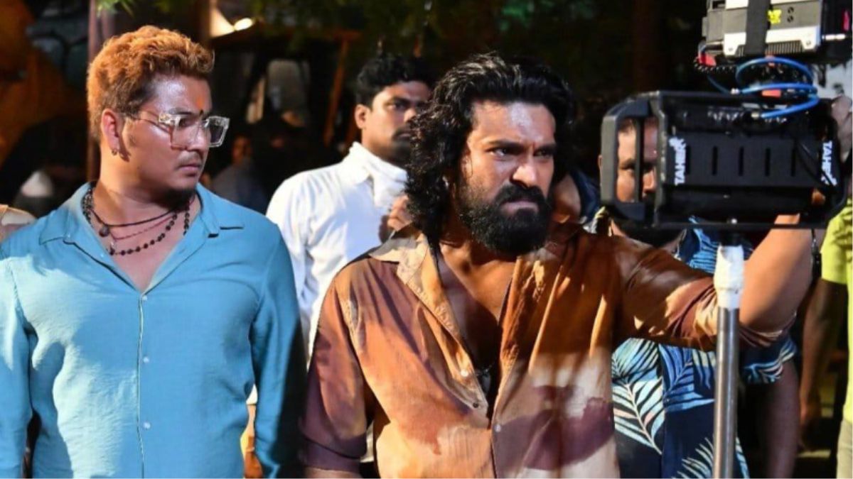 Ram Charan's PEDDI Sets Tracks Ablaze With First-Of-Its-Kind Train ...