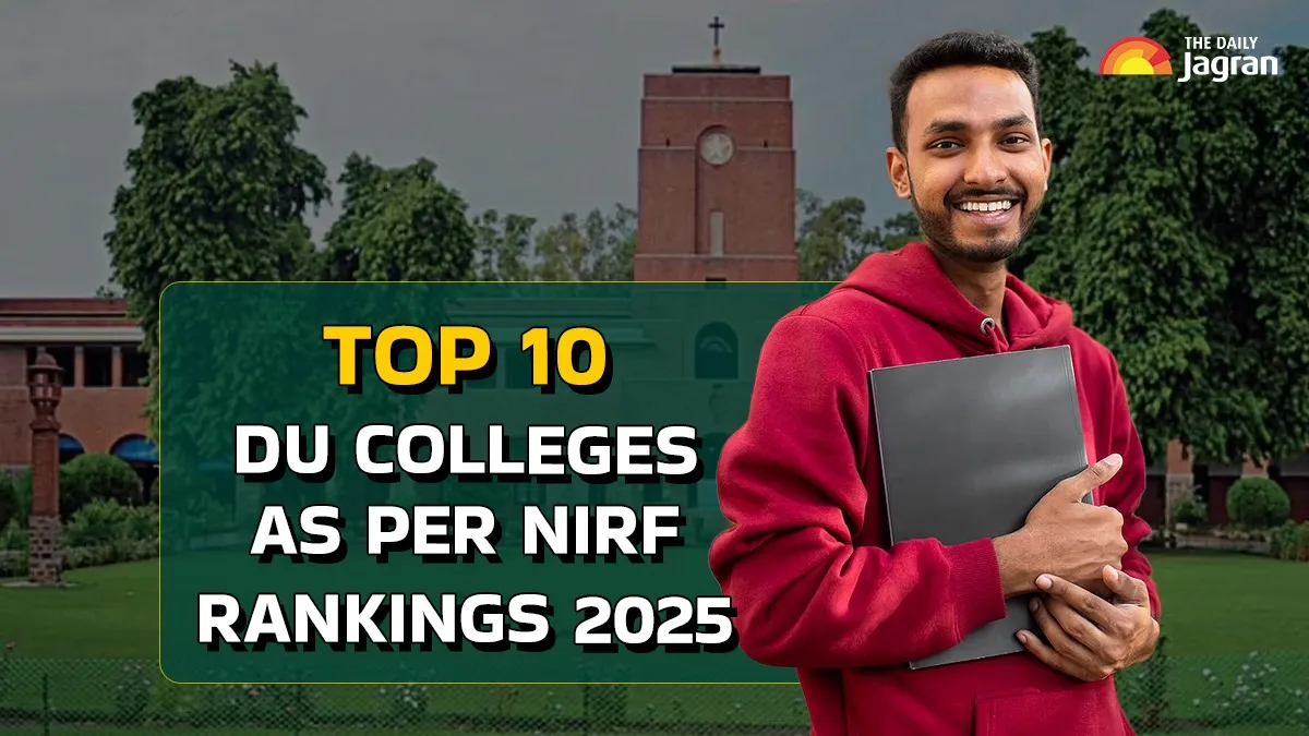 NIRF Rankings 2025: Hindu College Tops Among Delhi University’s Top 10 ...