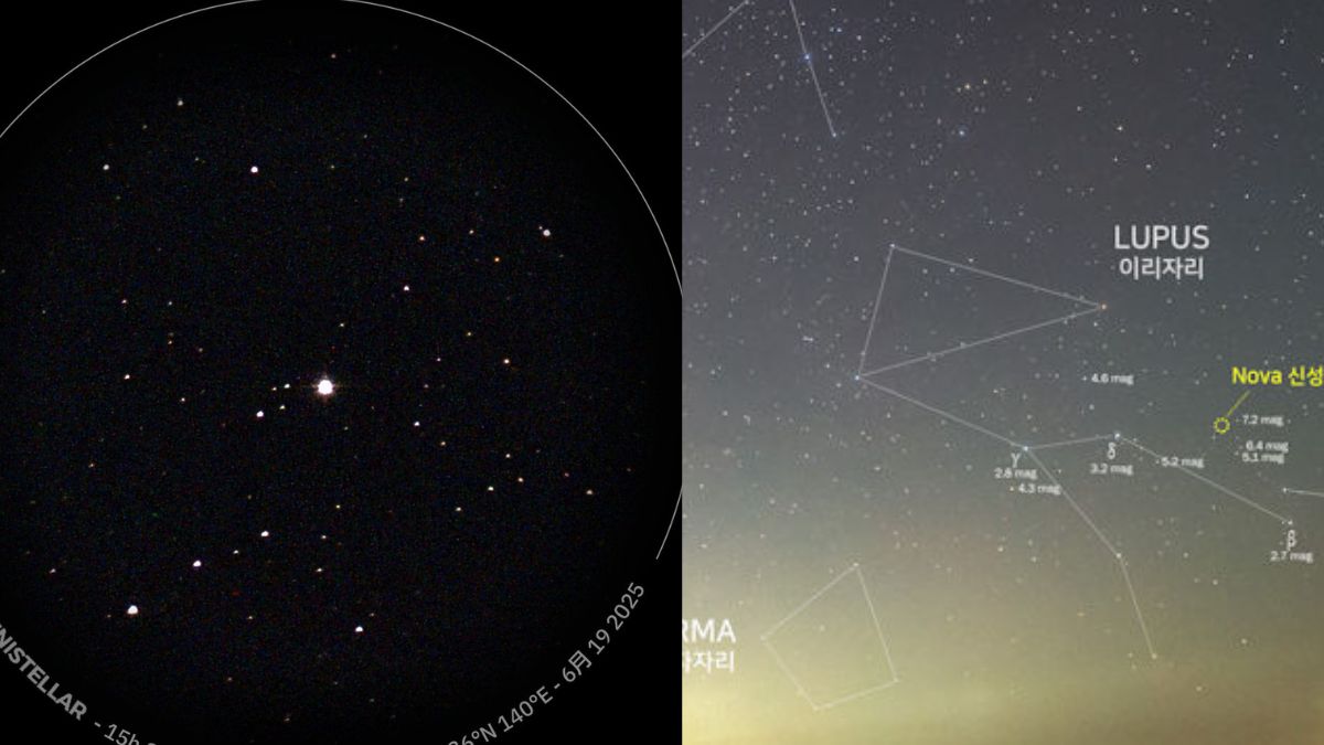 Rare Cosmic Event: Exploding Star V462 Lup Can Now Be Seen With Naked ...