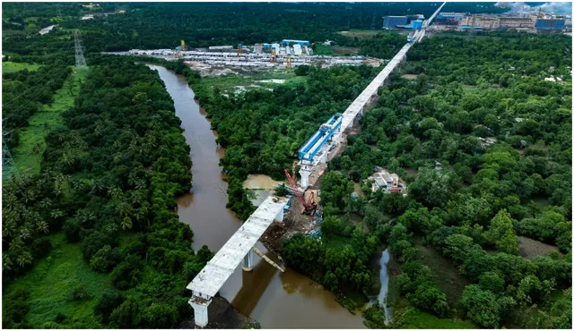 Mumbai-Ahmedabad Bullet Train Update: Key Bridge Over Darotha River Between Boisar and Vapi ...