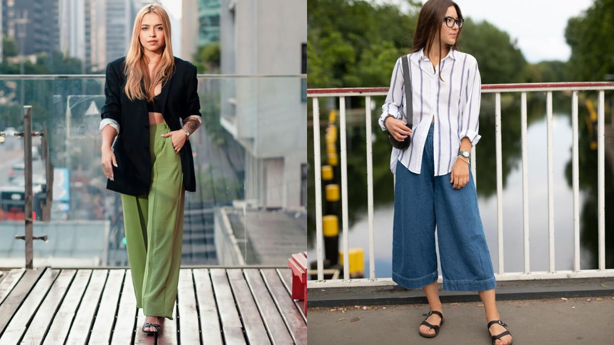 How To Style Your Flats With Wide-Leg Pants For A Chic Look?
