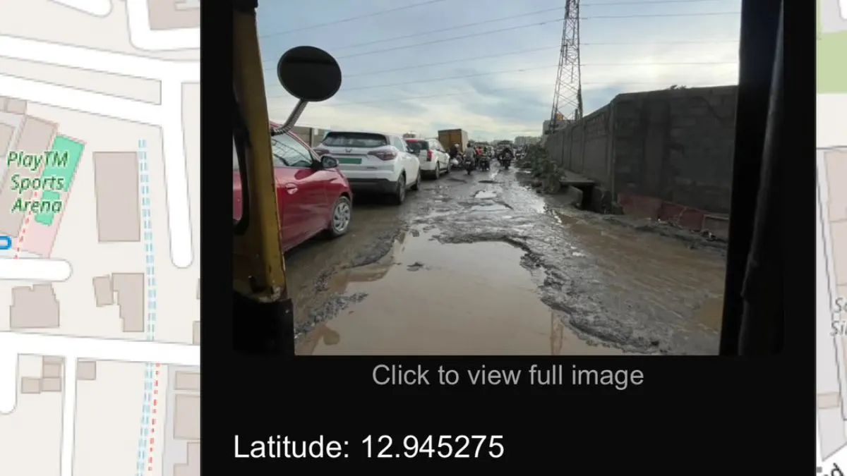 Bengaluru Live Pothole Tracker? Techie Discovers Website That Lets Users Pin Road Hazards ...