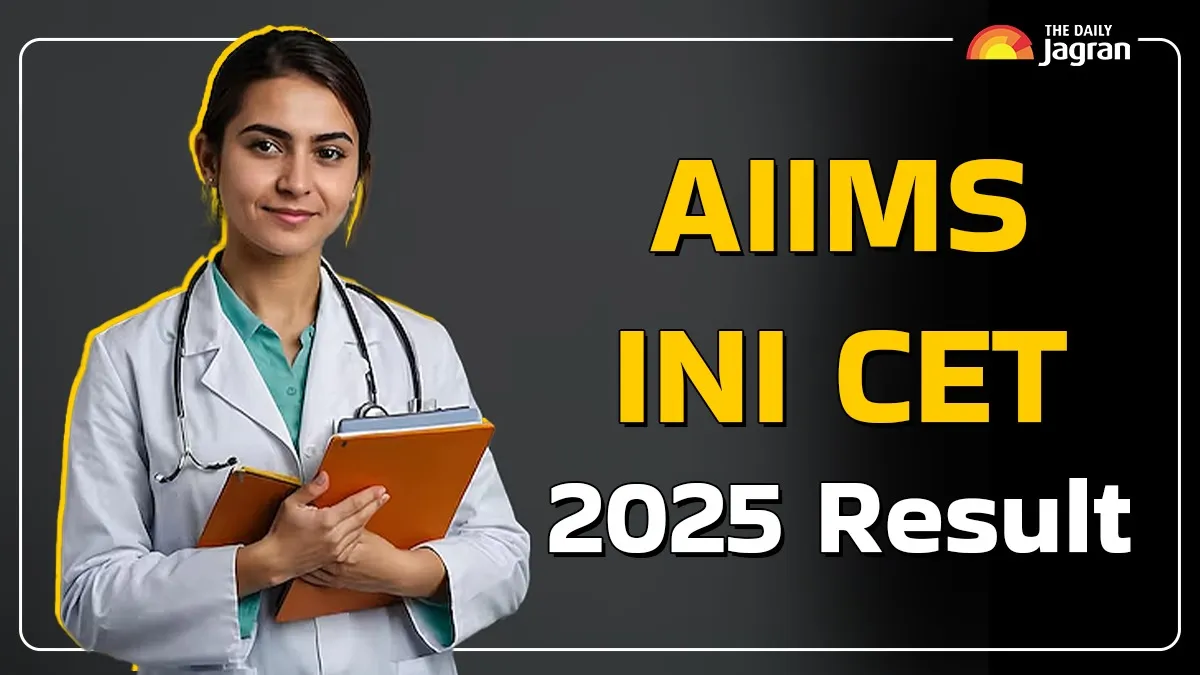 AIIMS INI CET 2025 Round 1 Seat Allotment Result To Be OUT Today; Steps To Check Seat Allocation ...