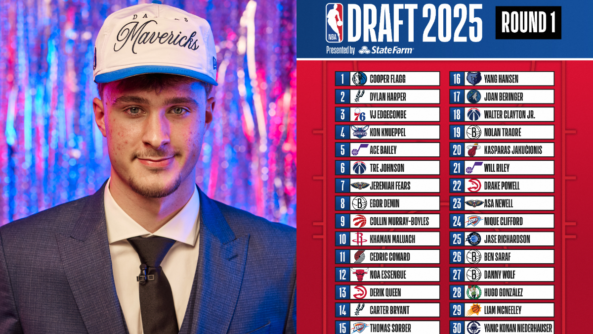 NBA Draft Picks 2025: Cooper Flagg Becomes Number One Choice; Check Complete List Of First-Round ...