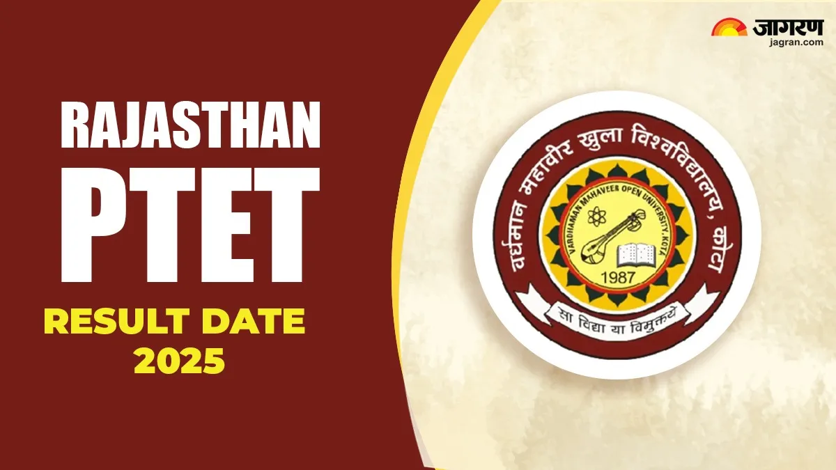 Rajasthan PTET Result 2025 Soon At ptetvmoukota2025.in; Check B.Ed ...