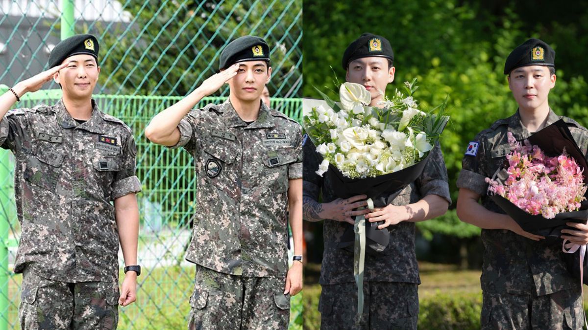 BTS V, Jungkook, RM, Suga, Jhope, Jimin And Jin's Military Ranks And ...