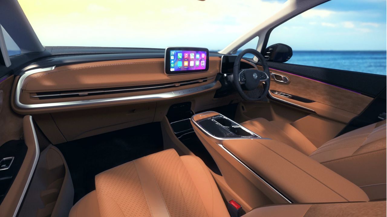 MG M9 Luxury Electric MPV Features And Range Revealed Ahead Of Official ...