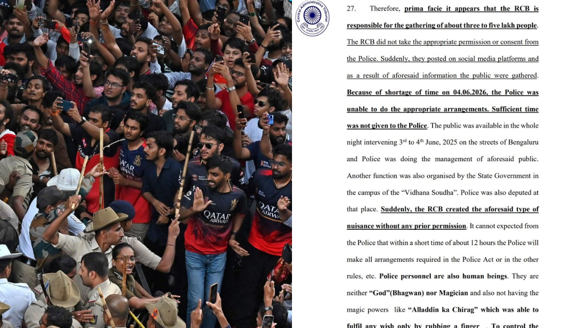 Royal Challengers Bengaluru Named 'Prima Facie Responsible' For ...