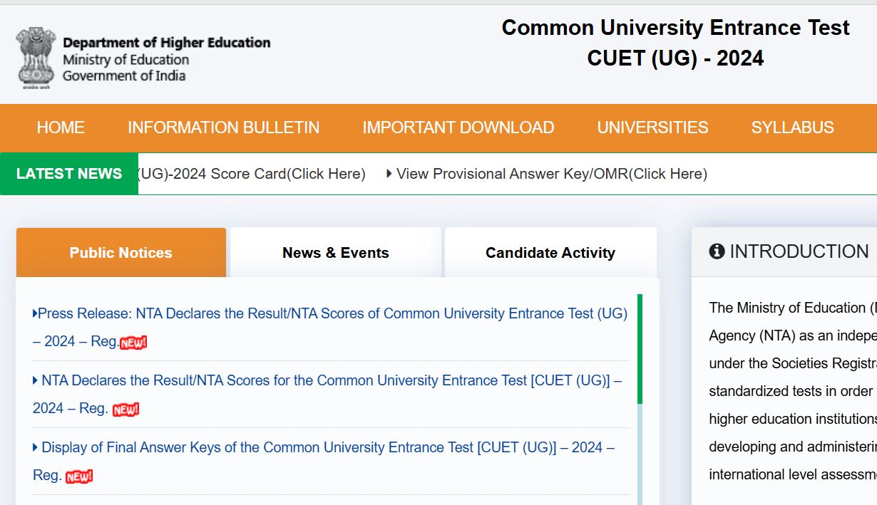 CUET UG 2025 Result Date OUT: NTA To Be Announced Results On This Date ...