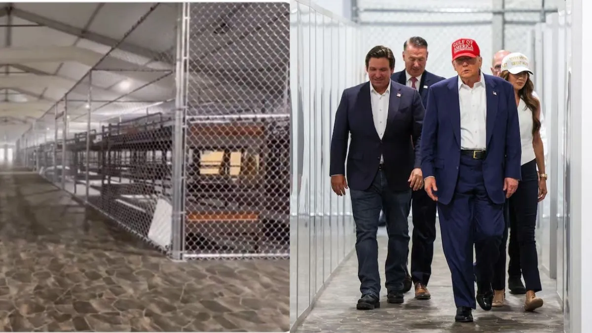 Inside Trump’s 'Alligator Alcatraz' Migrant Camp, Where Barbed Wire ...