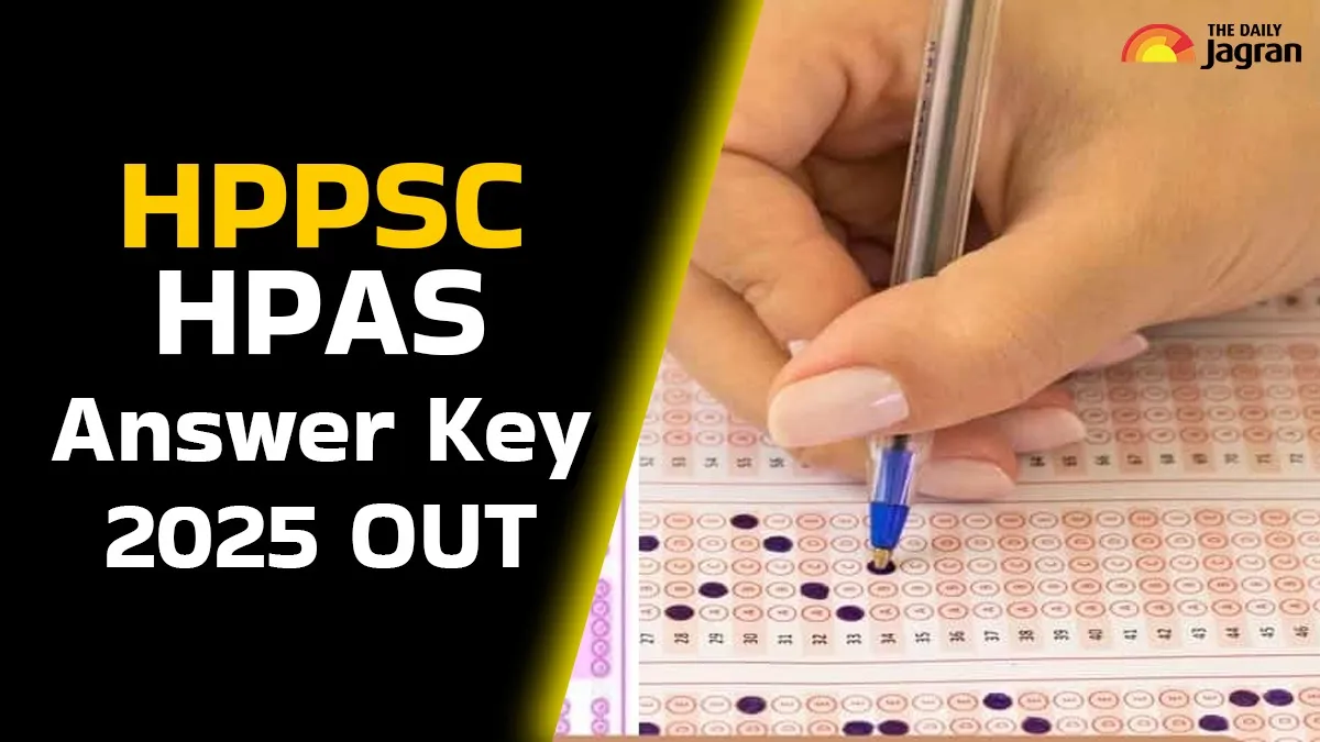 HPPSC HPAS Provisional Answer Key 2025 Released At hppsc.hp.gov.in; Check Steps To Download ...