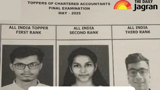 ICAI CA Final & Inter Result 2025 Declared At icai.org; Meet AIR ...