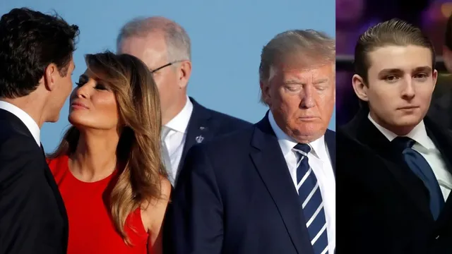 Is Justin Trudeau Biological Father Of Barron Trump? Wild Internet ...