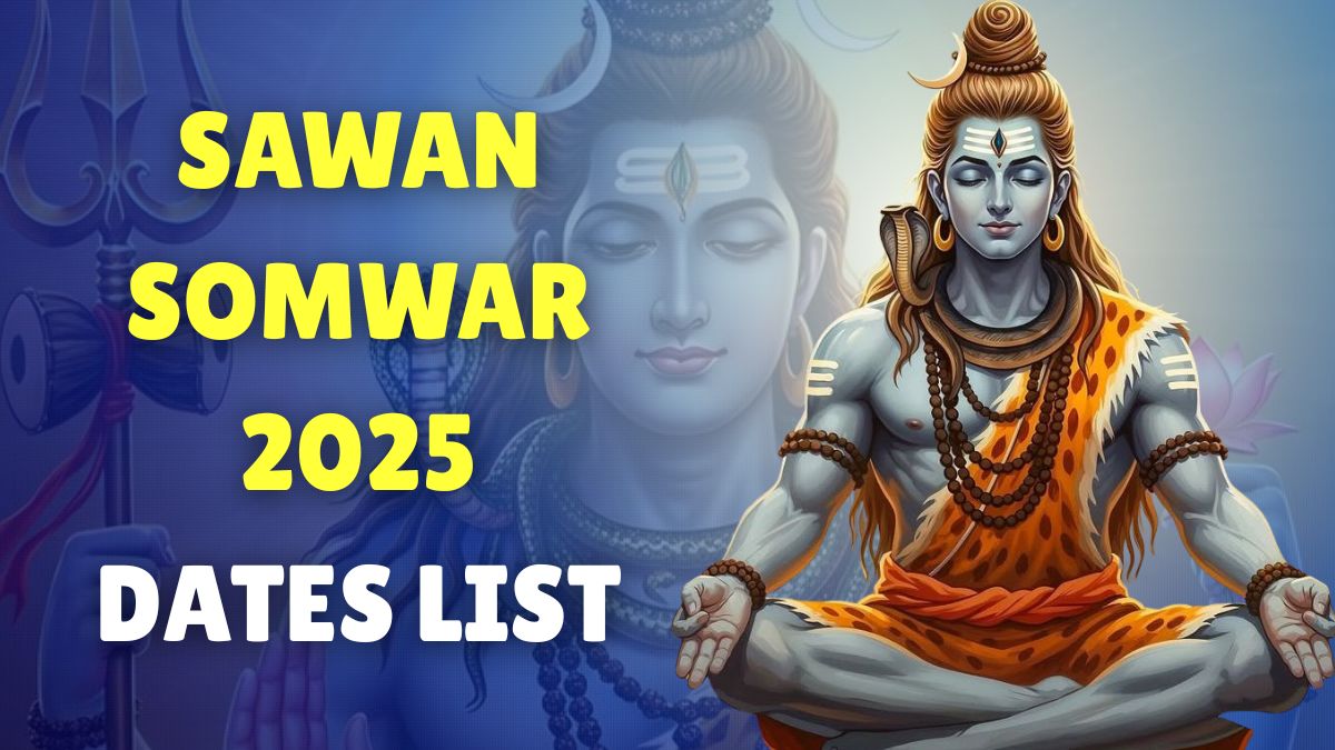 Sawan Somwar 2025 Date List: 4 Sawan Mondays To Fall This Year; Check ...