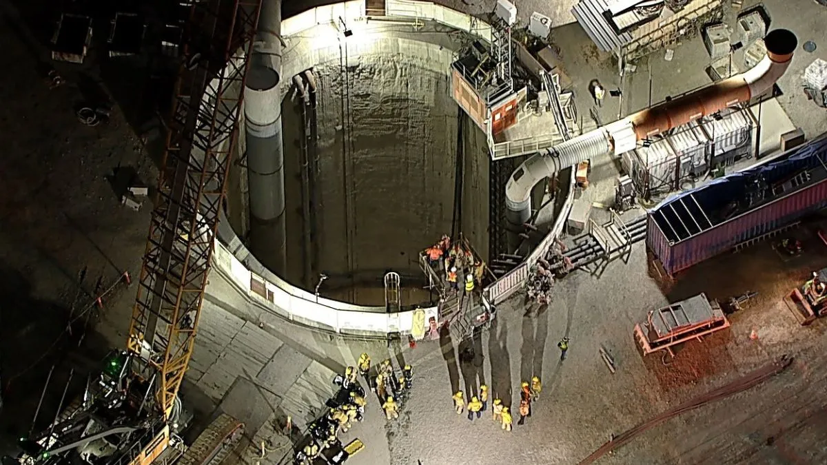 Los Angeles Tunnel Collapse: Rescue Teams Pull Off Miraculous Rescue Of ...