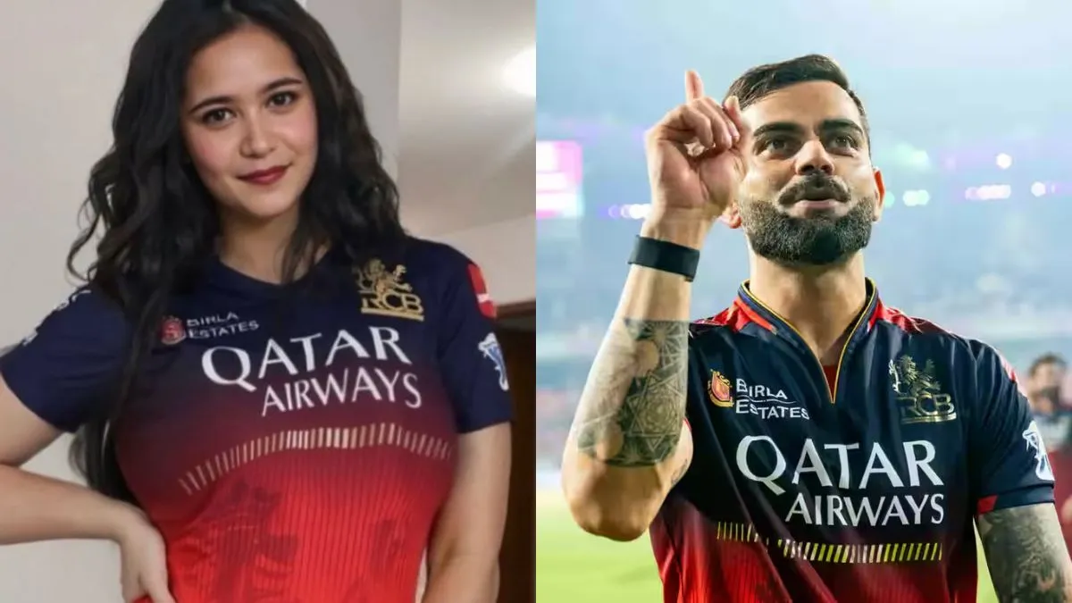 Archita Phukan A Virat Kohli Fan? Assamese Sensation's Picture In RCB ...
