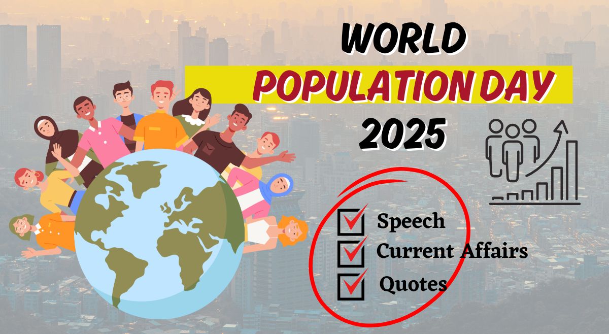 World Population Day 2025: Best 2-Minute Speeches, Quotes And Current ...