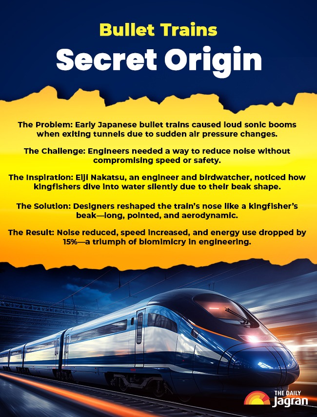 Did You Know: Why Bullet Trains Look Like Birds; The Kingfisher Connection