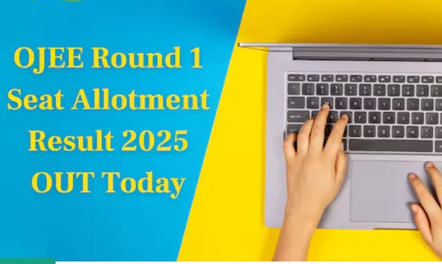 OJEE Round 1 Seat Allotment Result 2025 To Be Out Today At ojee.nic.in ...