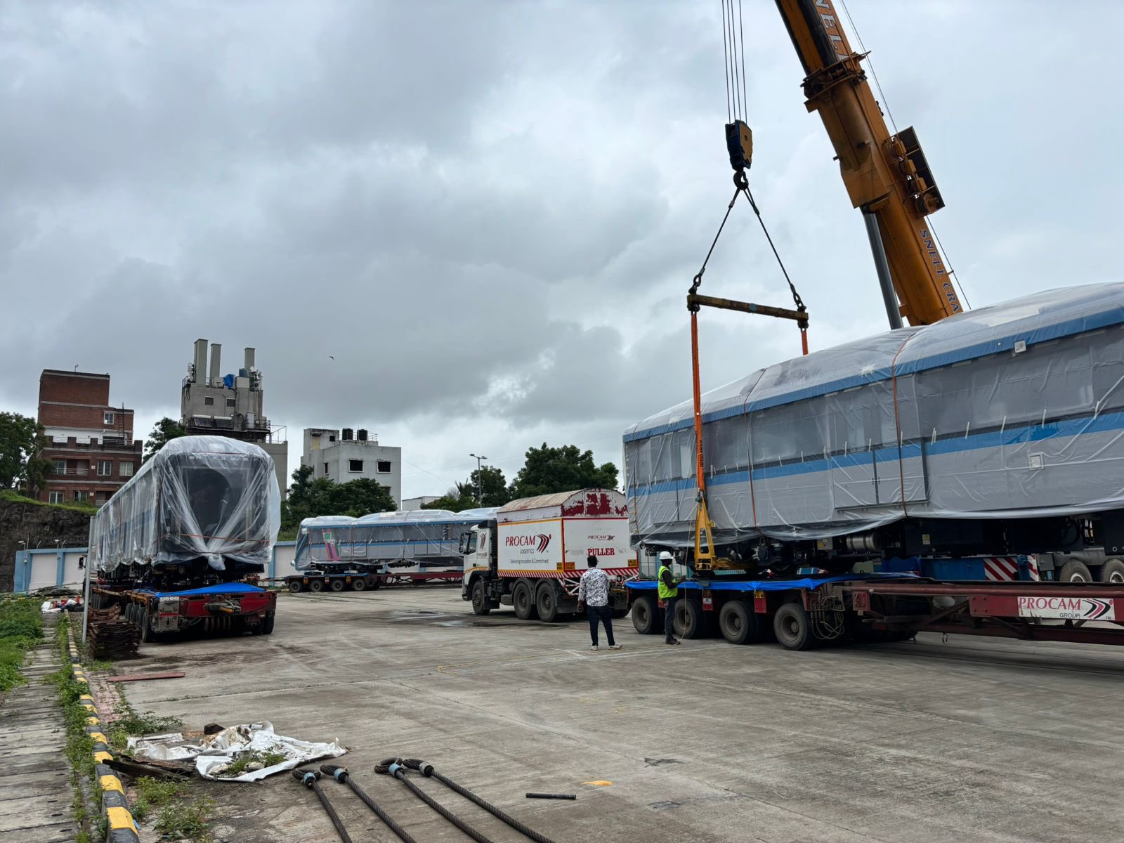 Patna Metro: First Rack Arrives From Gujarat, Trials To Begin Soon ...
