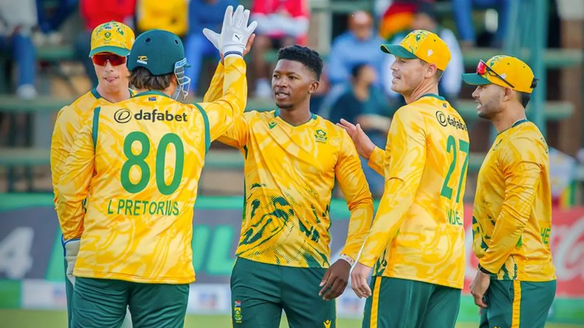 SA vs ZIM: Dewald Brevis, George Linde Lead South Africa To Winning ...