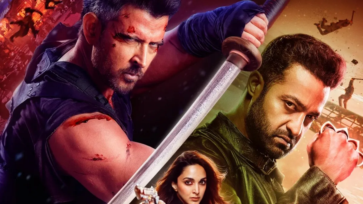 War 2: Hrithik Roshan, Jr. NTR And Kiara Advani Bring Intense Action Vibes In New Poster