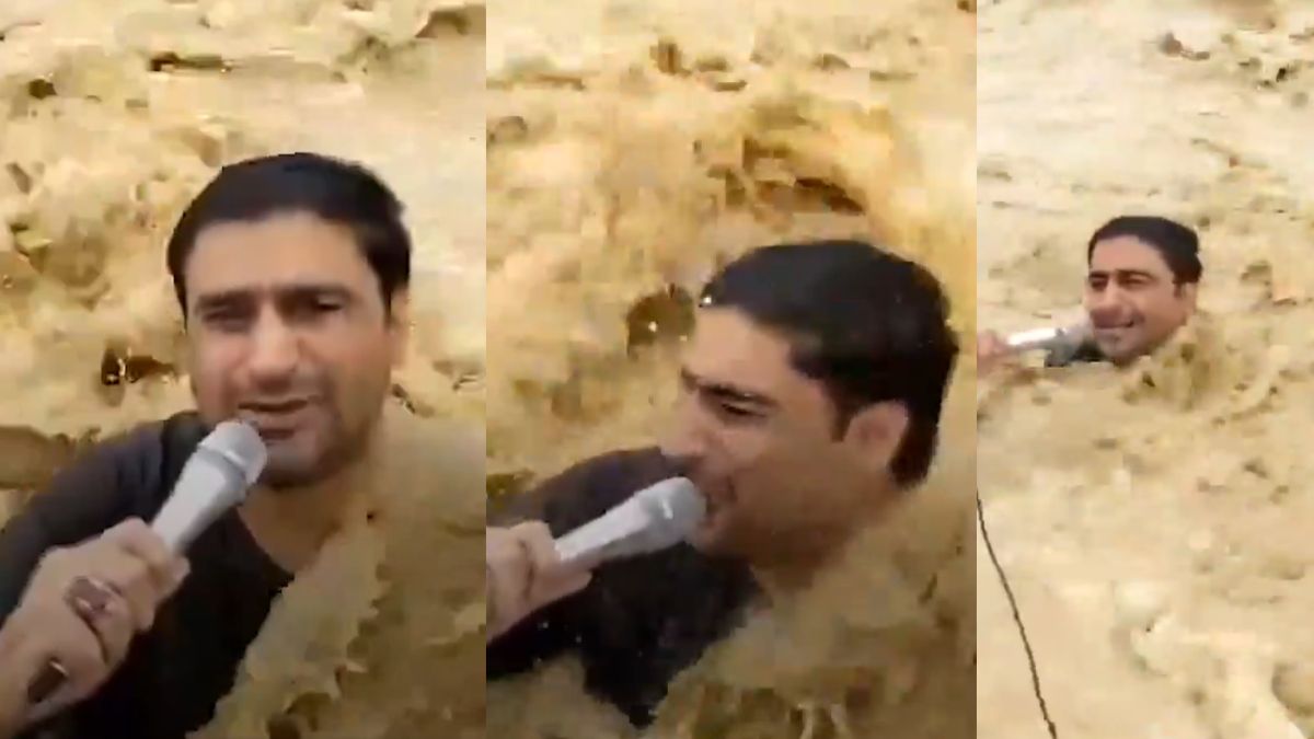 Journalist Swept Away During Live Broadcast On Pakistan Floods ...
