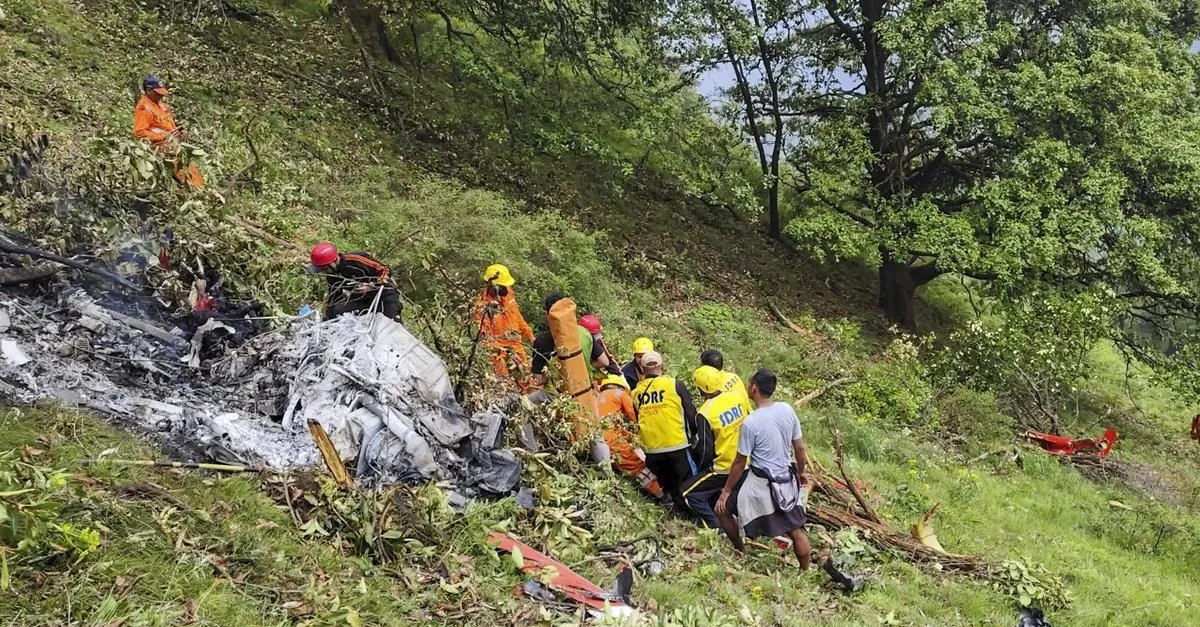 Uttarakhand Helicopter Crash: AAIB Probe Reveals Rotor Hit Fibre Cable ...