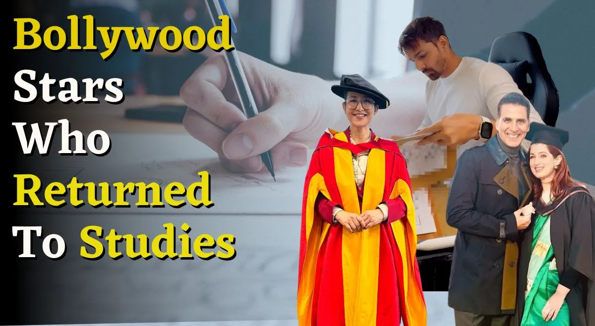 List Of Bollywood Stars Who Returned To Studies After Getting Fame