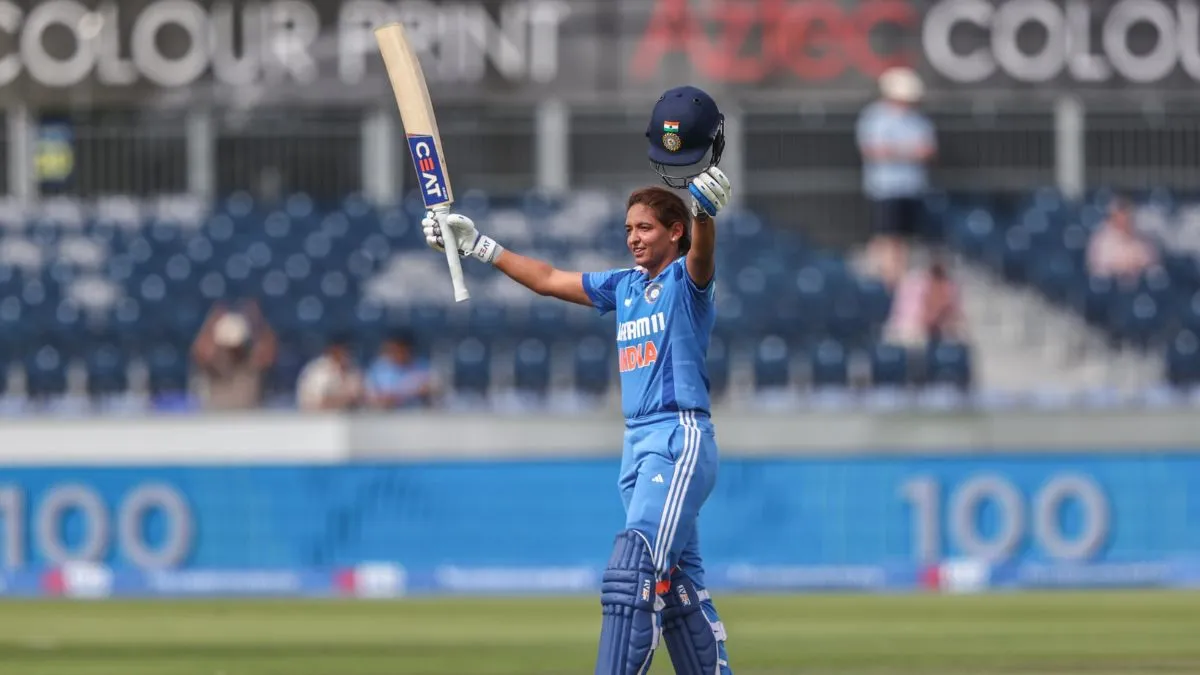 IND-W vs ENG-W: Harmanpreet Kaur's Hundred, Kranti Gaud's Six-For Stun ...