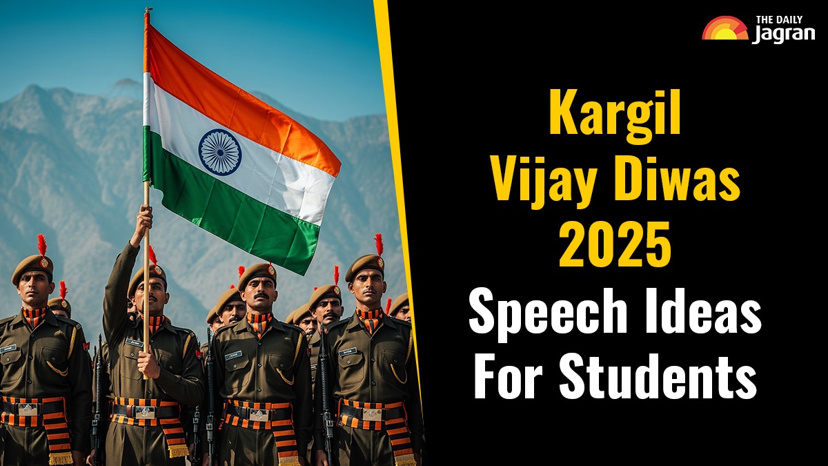 Kargil Vijay Diwas 2025 Speech Ideas For Students: How To Start A Speech About Kargil Day? Know ...