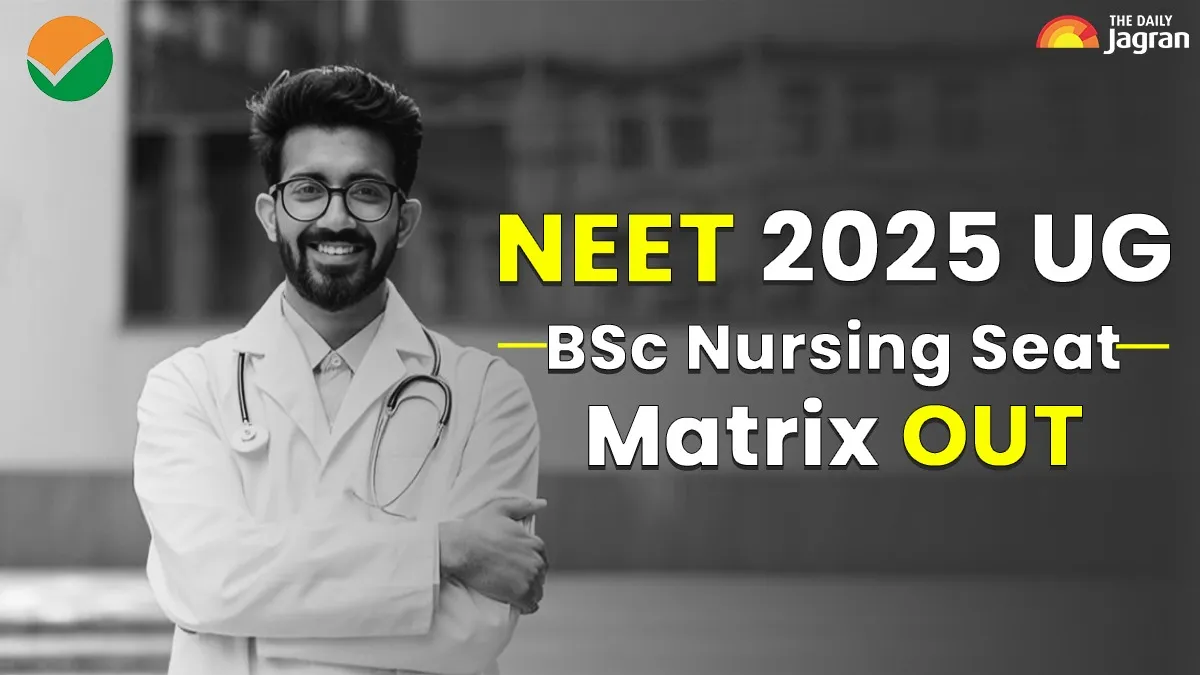 NEET 2025 UG Counselling Round 1 BSc Nursing Seat Matrix Released: Check Total Seats & Other ...