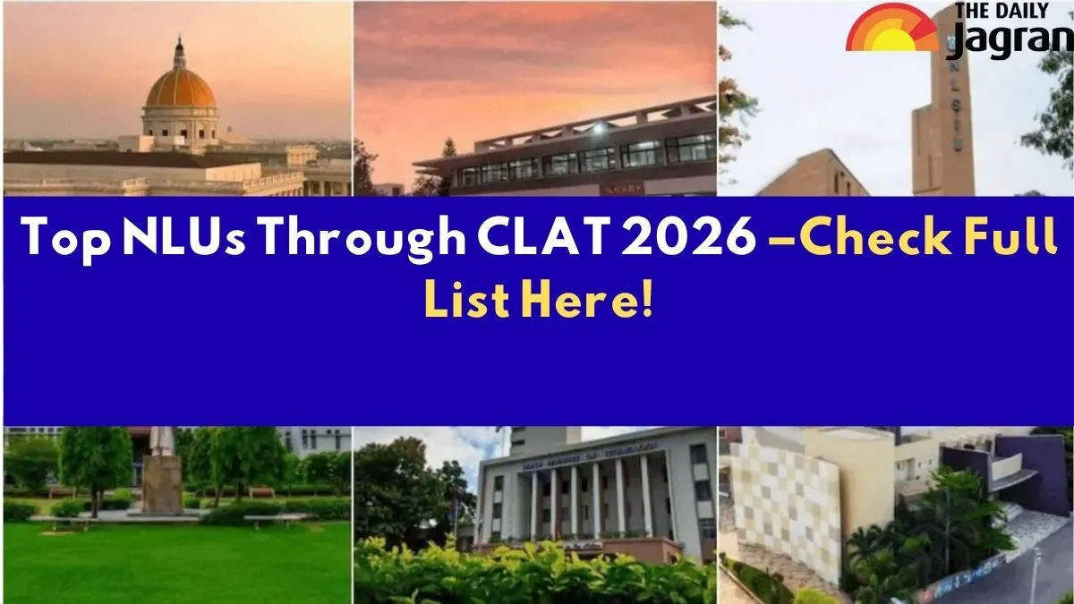 CLAT 2026: Check Full List Of Participating National Law Universities ...