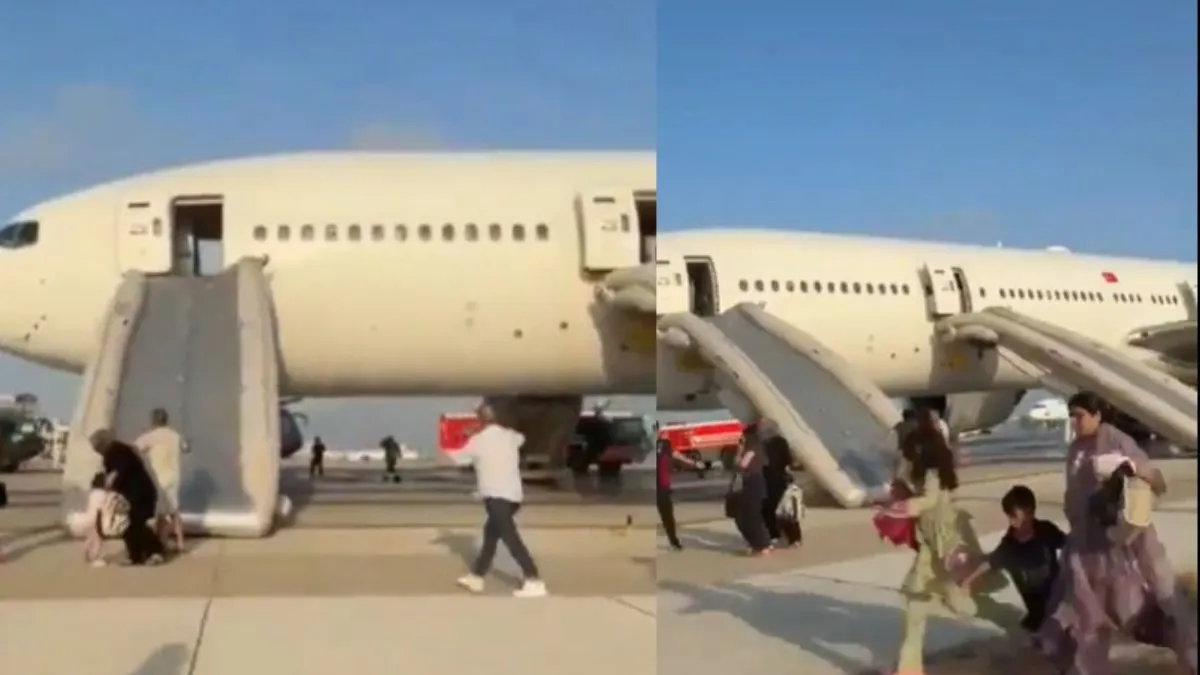 Turkish Airlines Boeing 777 Evacuated After Smoke Detected From Landing ...