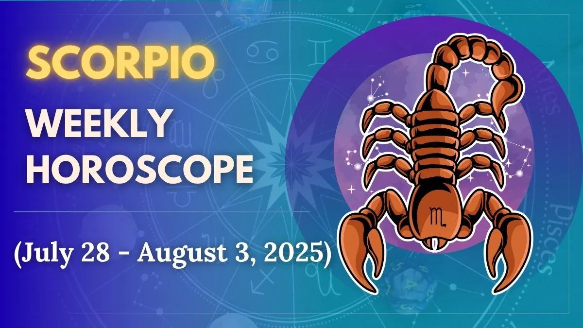 Weekly Horoscope Scorpio (July 28 - August 3): Inner Renewal Sparks ...