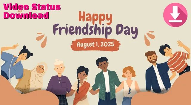 Happy Friendship Day 2025 Video Status: Share Heartwarming Free Videos ...