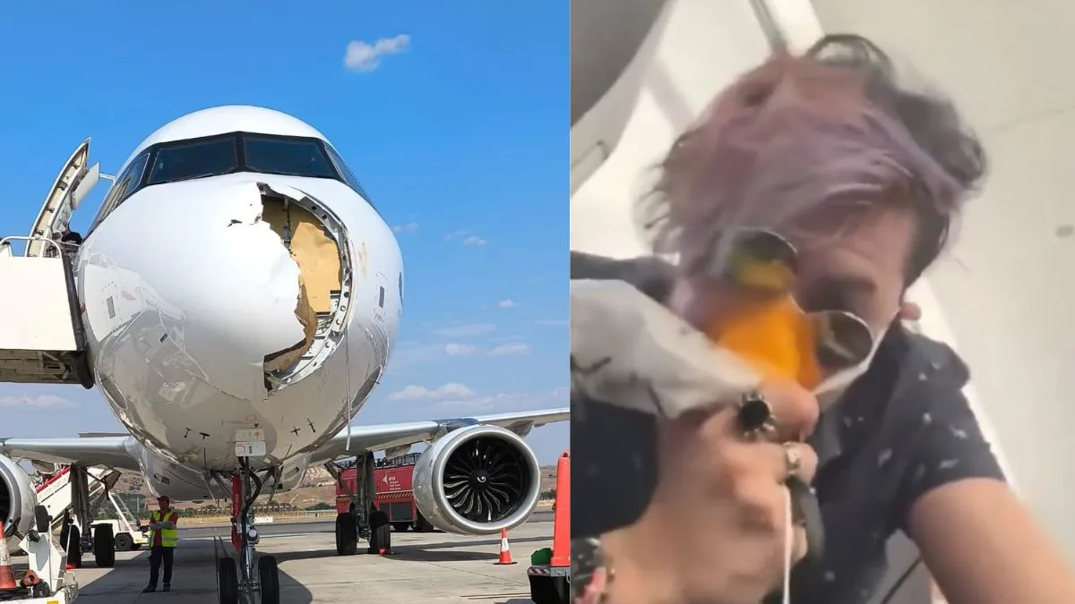 Video: Iberia Flight To Paris Makes Emergency Landing After Bird Strike ...