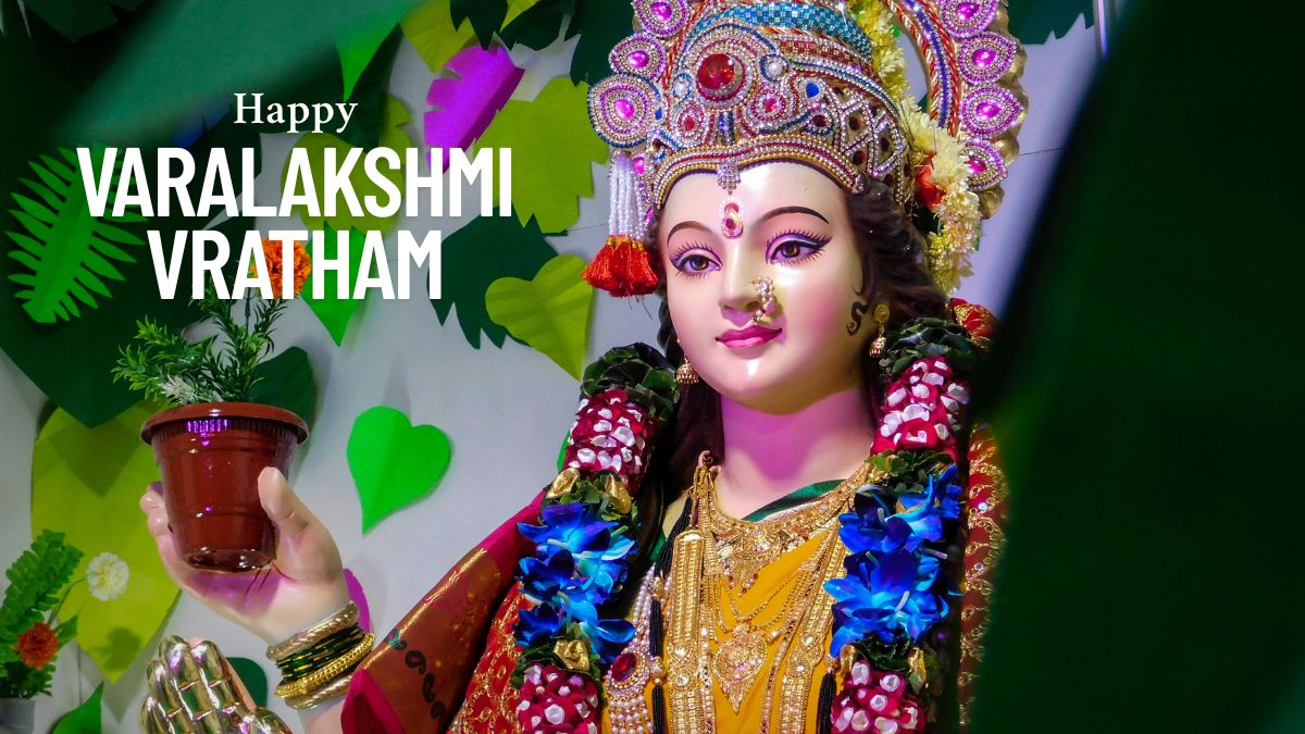 Happy Varalakshmi Vratham 2025: Best Wishes, Messages, Quotes, WhatsApp ...