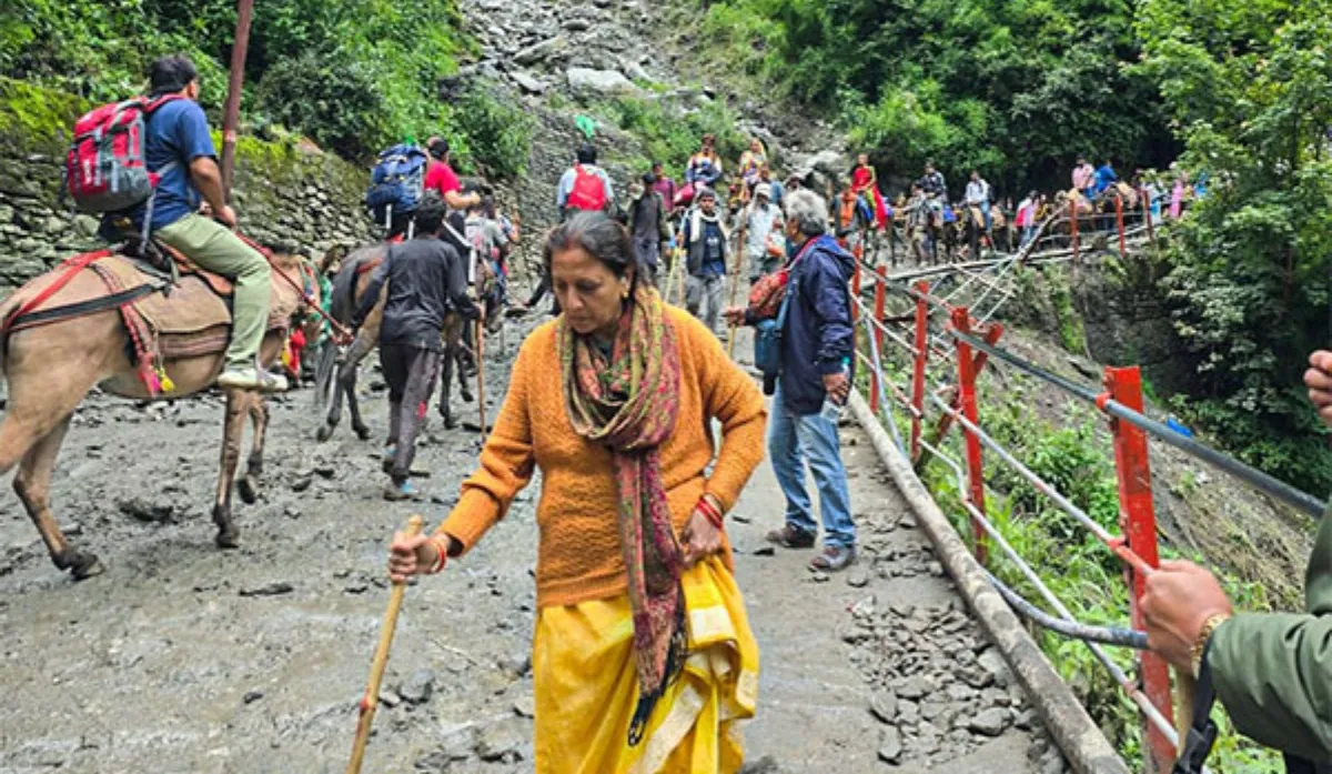 Kedarnath Yatra Halted For 3 Days As IMD Issues Red Alert For Heavy Rainfall In Uttarakhand
