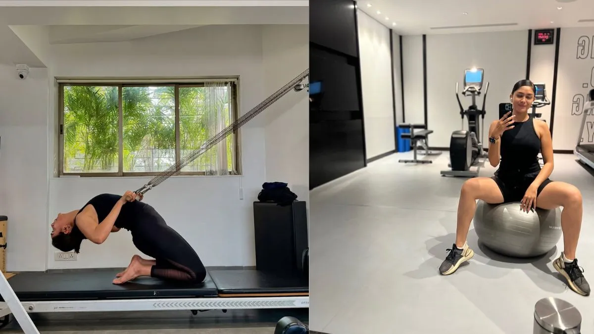 Mrunal Thakur’s Love For Black Workout Outfits Steals Spotlight Amid ...