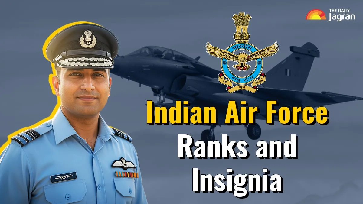 IAF Rank Structure: Indian Air Force Ranks And Insignia Explained