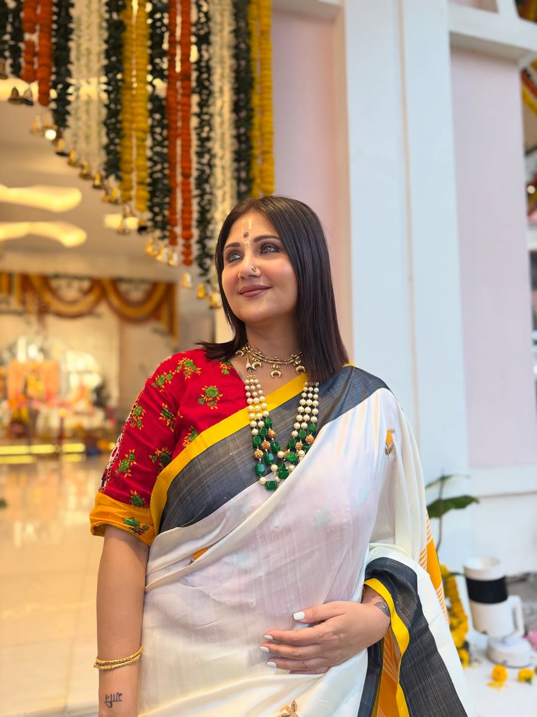 Swastika Mukherjee-Inspired Modest Saree And Blouse Designs For Women ...