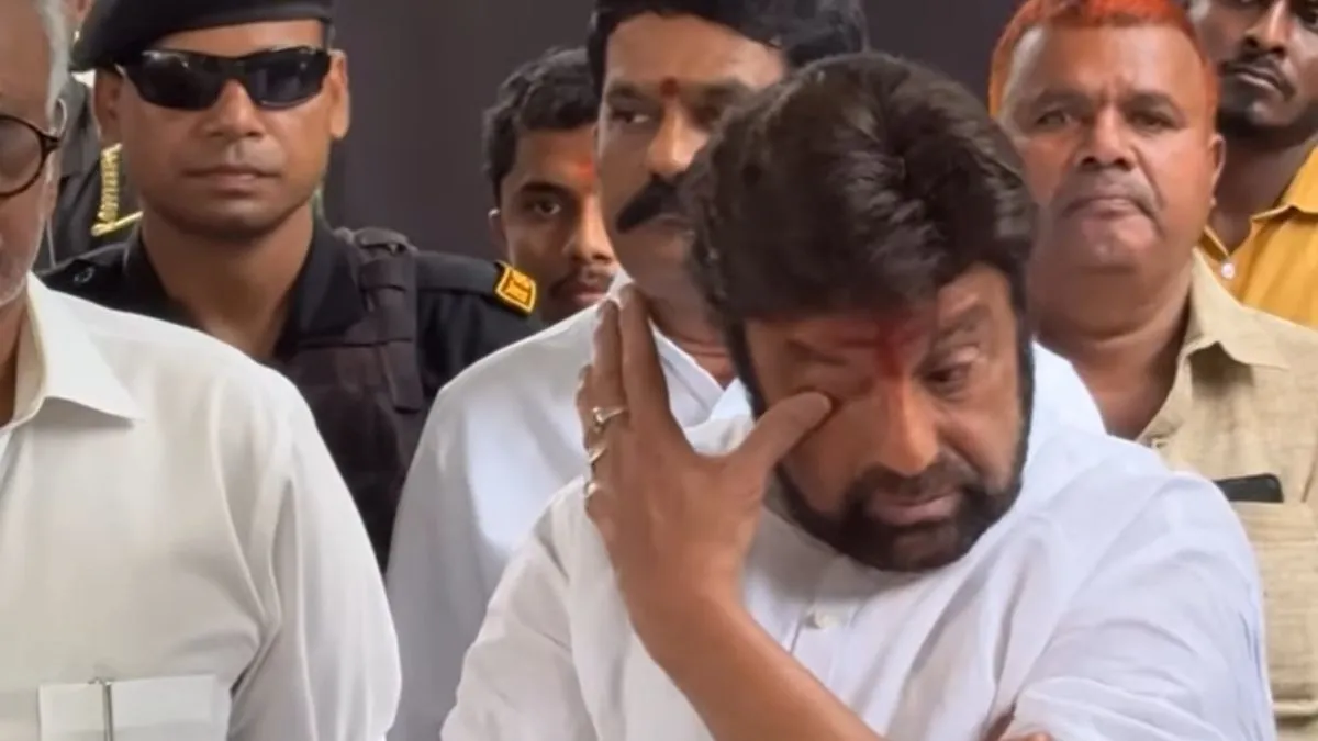 Nandamuri Balakrishna Gets Teary-Eyed After Sister-In-Law Padmaja's Death; VIDEO