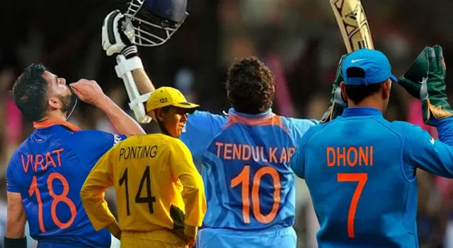World-Class Cricket Players And Their Jersey Numbers From 1 To 100